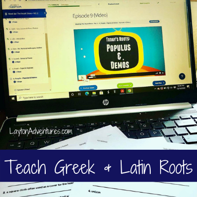 Teach Greek & Latin Roots with WordUp!