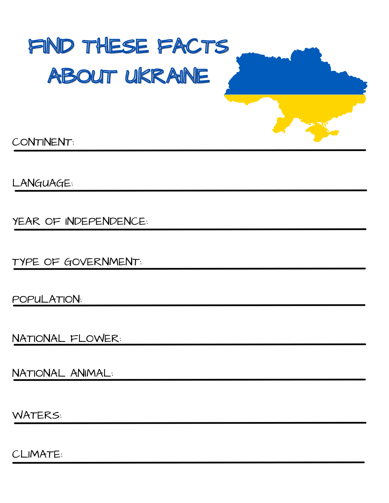 Ukraine facts